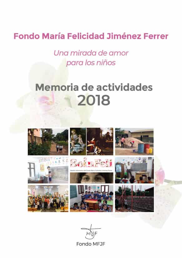 Memoria de actividades 2018 - Fondo MFJF